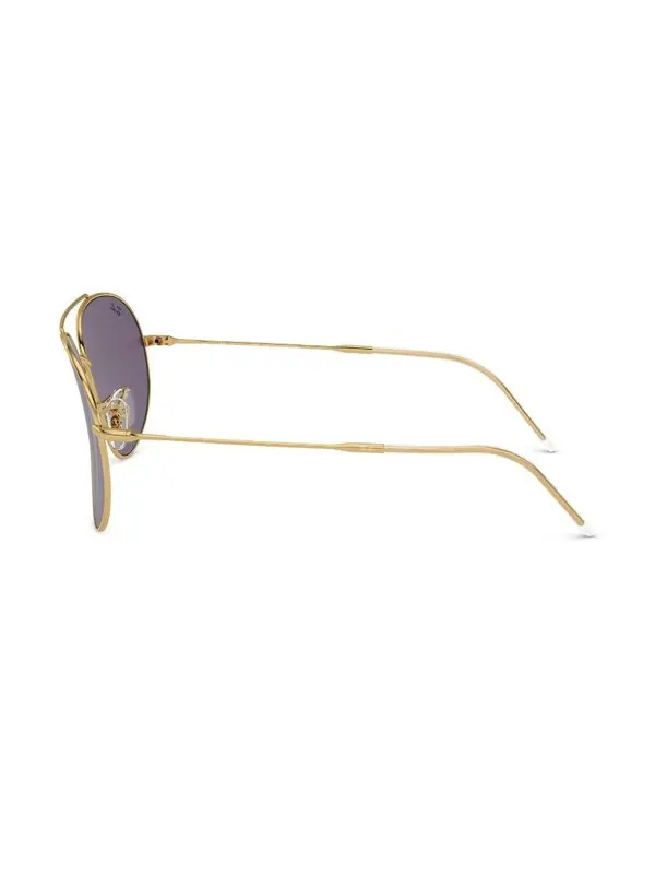Ray-ban Aviator Reverse Sunglasses - Gold