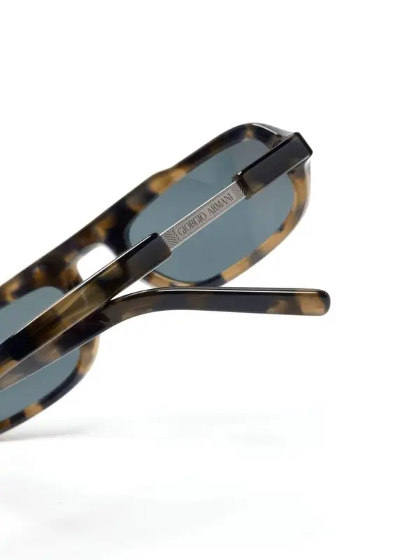 Giorgio Armani Oval-frame Sunglasses