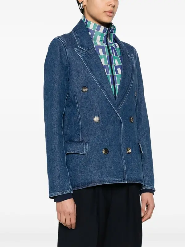 JW Anderson Double-breasted Denim Blazer