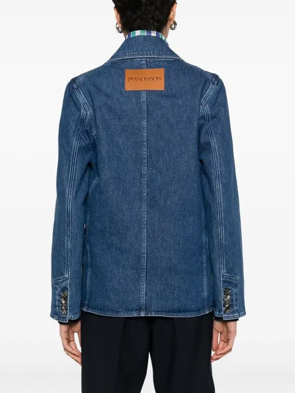 JW Anderson Double-breasted Denim Blazer
