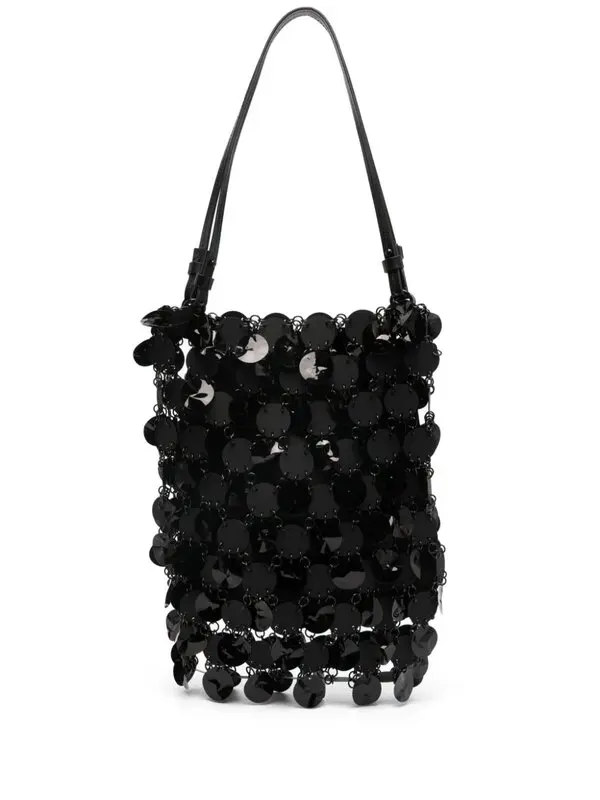Rabanne Disc-embellished Tote Bag - Black