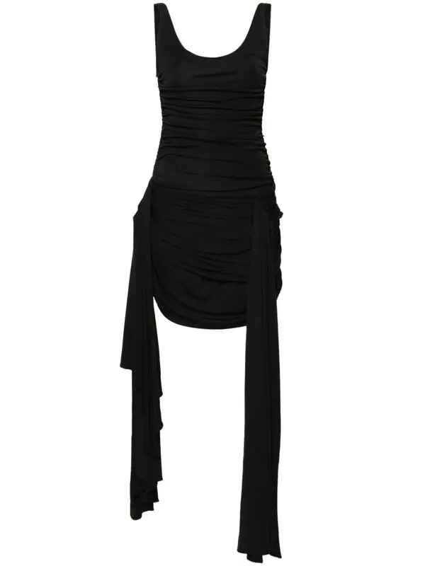 MUGLER Draped Mini Dress