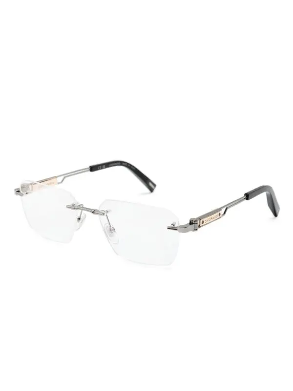Chopard Logo-plaque Rimless Glasses