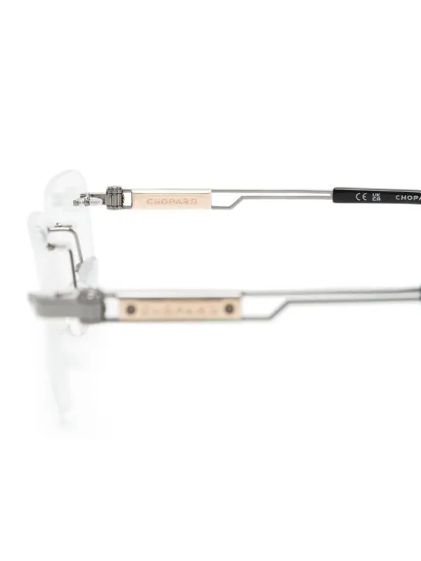 Chopard Logo-plaque Rimless Glasses