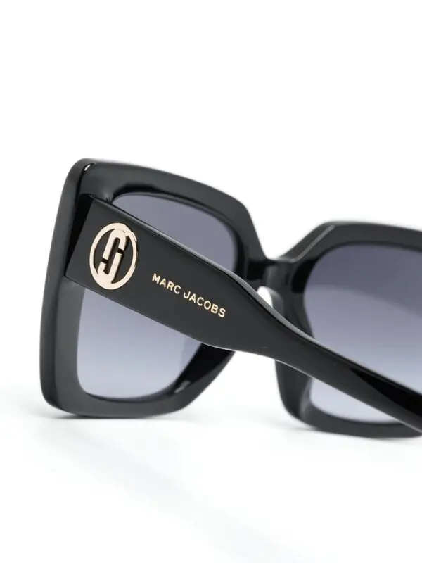 Marc Jacobs Square-frame Sunglasses - Black