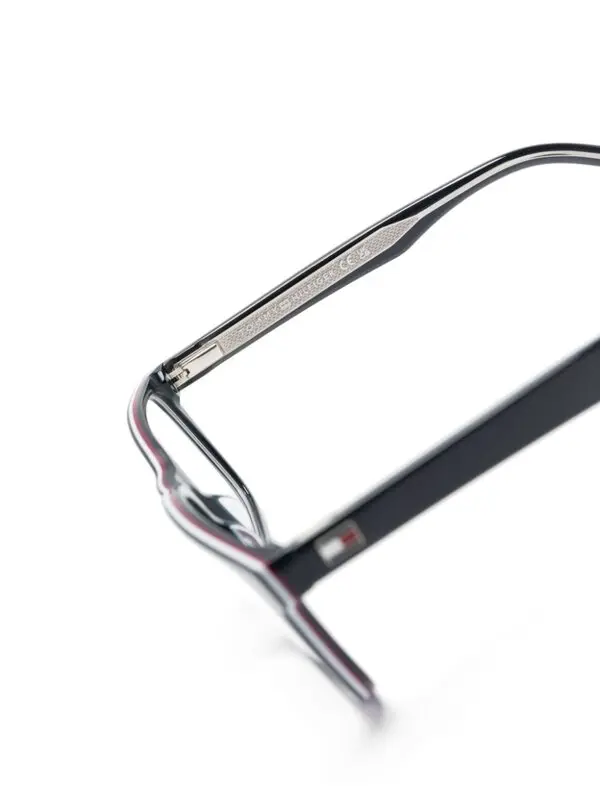 Tommy Hilfiger Rectangle-frame Glasses - Blue