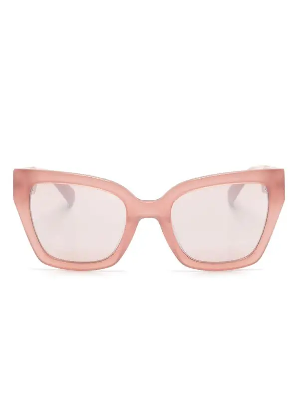 Moschino Butterfly-frame Sunglasses - Pink