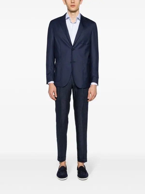 Corneliani Single-breasted Twill Blazer