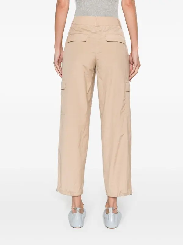Peserico High-waisted Tapered Trousers