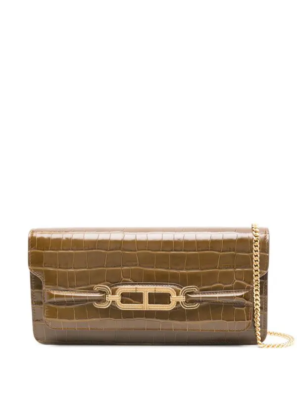 TOM FORD Whitney Crocodile-embossed Bag