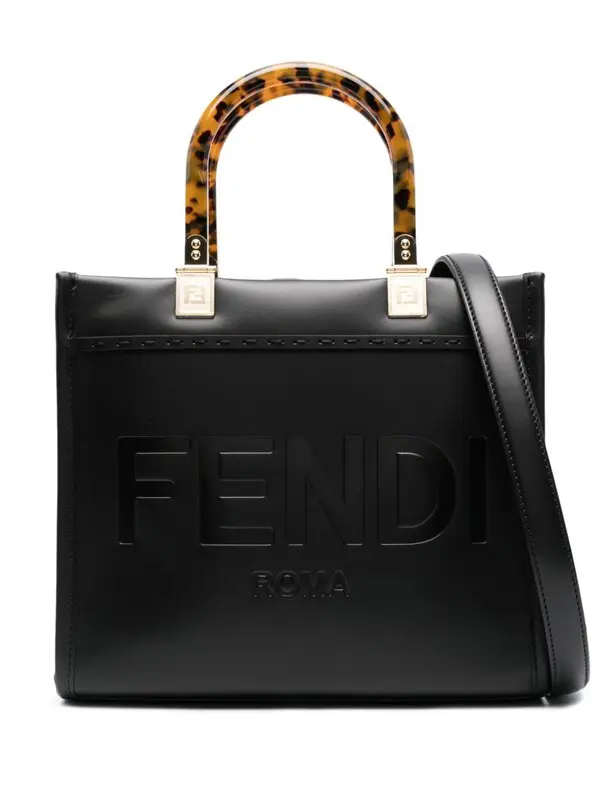 Fendi Small Sunshine Leather Tote