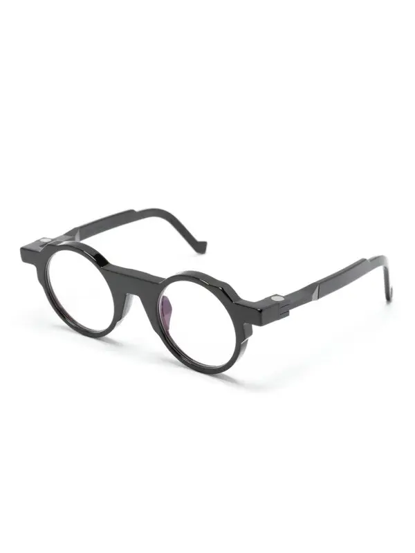 VAVA EYEWEAR Sculpted Round-frame Glasses