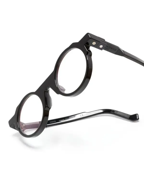 VAVA EYEWEAR Sculpted Round-frame Glasses