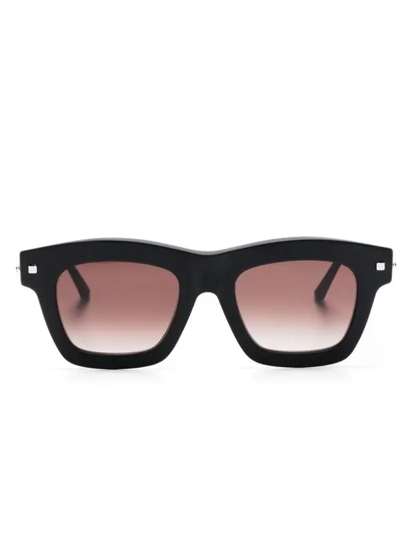 KUBORAUM J2 Rectangle-frame Sunglasses - Black