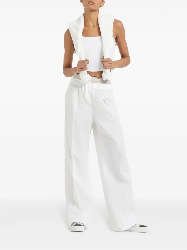 Brunello Cucinelli Monili Embellished Boned Tank Top
