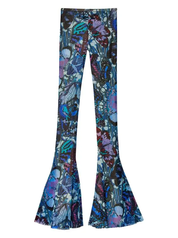 JEAN PAUL GAULTIER Papillon Flared Leggings