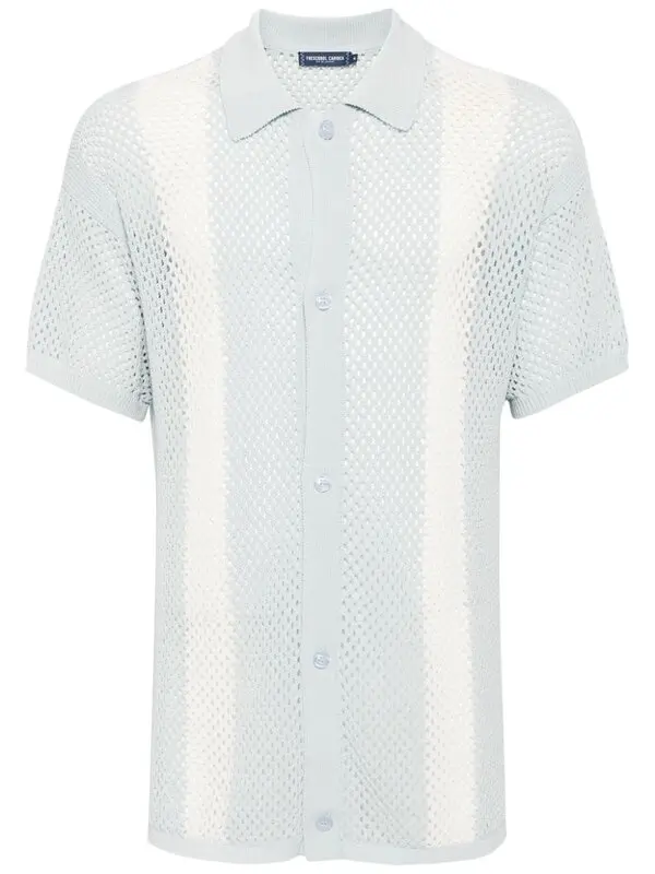 Frescobol Carioca Castillo Crochet-knit Shirt
