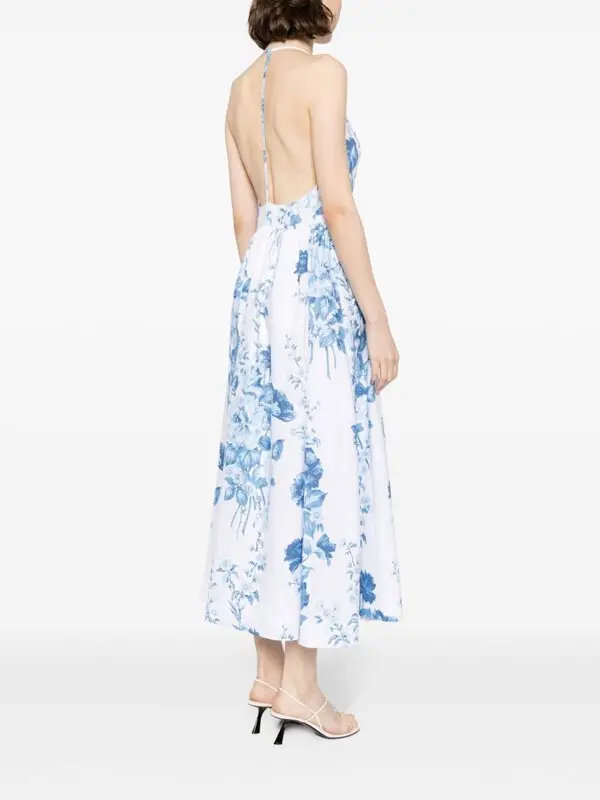 Reformation Percy Linen Dress - White | Editorialist