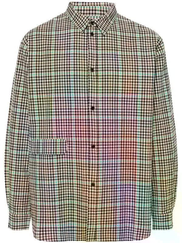 Henrik Vibskov Hole Checked Shirt