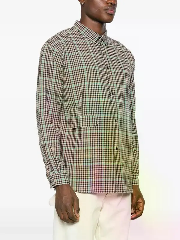 Henrik Vibskov Hole Checked Shirt