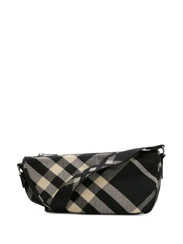 Burberry Checked Messenger Bag