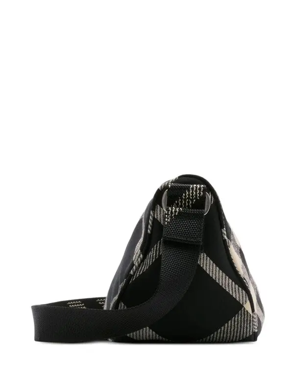 Burberry Checked Messenger Bag