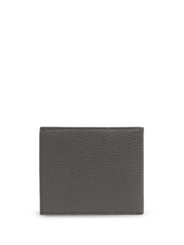 Dolce & Gabbana Logo-embossed Leather Wallet - Grey