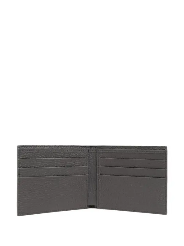 Dolce & Gabbana Logo-embossed Leather Wallet - Grey