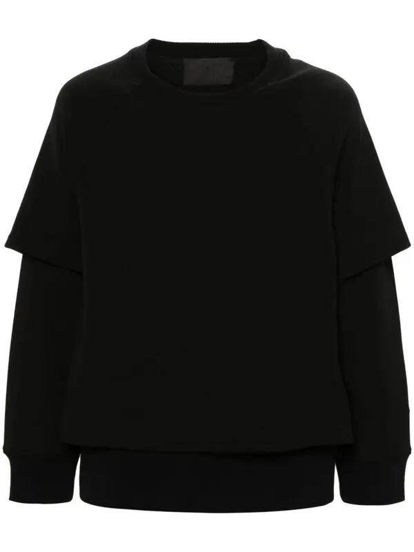 Neil Barrett Layered Jersey Sweatshirt