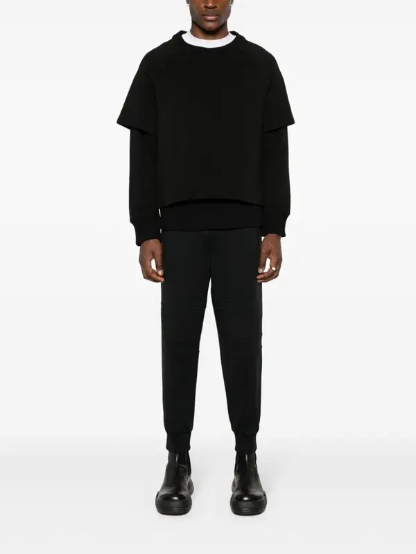 Neil Barrett Layered Jersey Sweatshirt