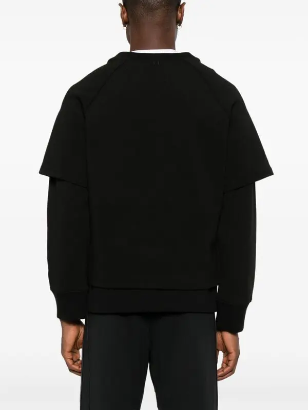 Neil Barrett Layered Jersey Sweatshirt