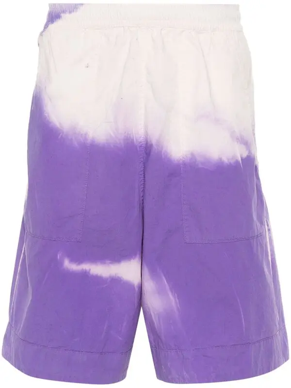 Stone Island Abstract-print Bermuda Shorts