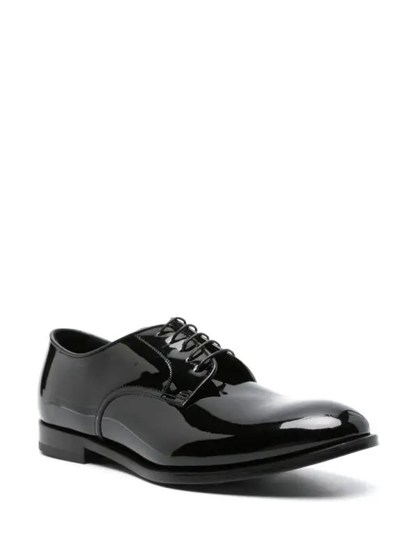 DOUCAL'S Patent-leather Derby Shoes