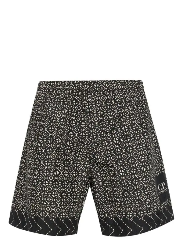 C.P. COMPANY Flatt Swim Shorts - Black