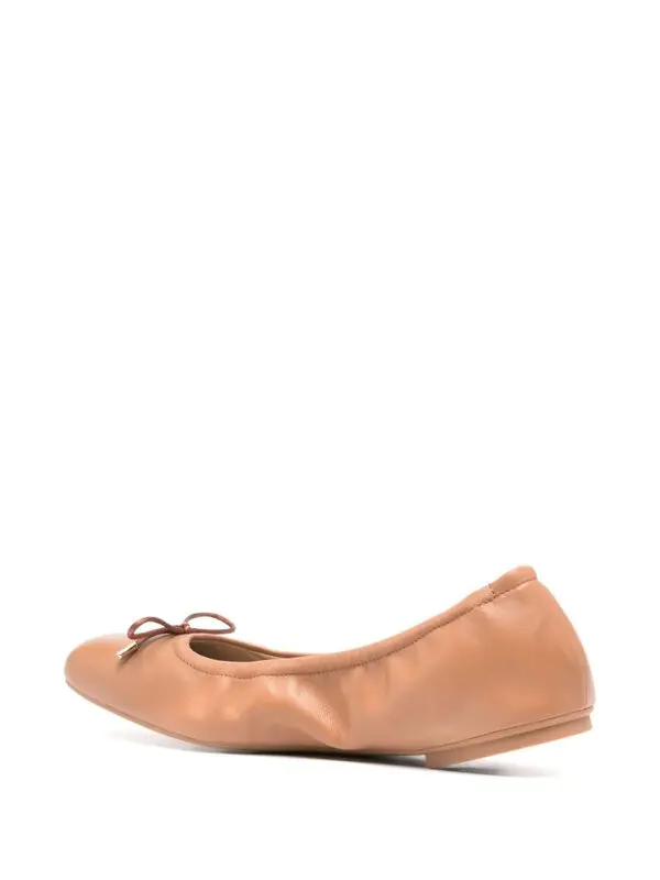 STUART WEITZMAN Bardot Ballerina Shoes - Brown