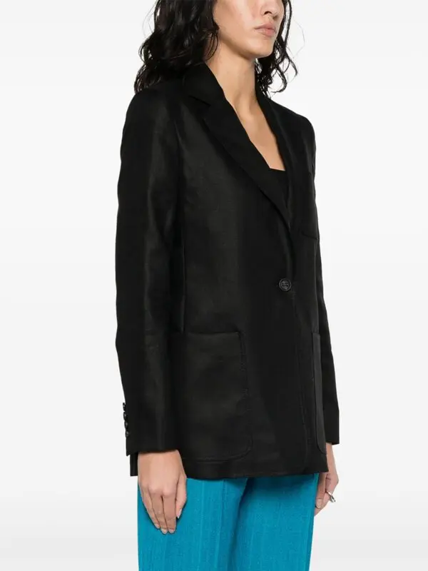 Max Mara Boemia Single-breasted Blazer - Black