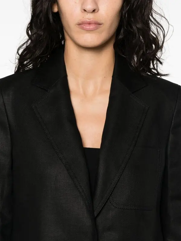 Max Mara Boemia Single-breasted Blazer - Black