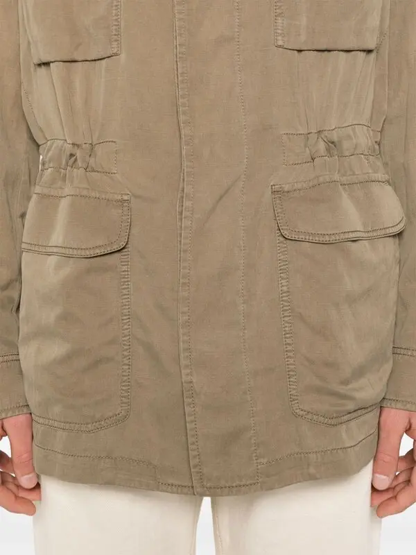 Brioni Sahariana Shirt Jacket - Green
