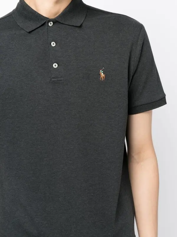 Polo Ralph Lauren Polo Pony-embroidery Polo Shirt - Grey