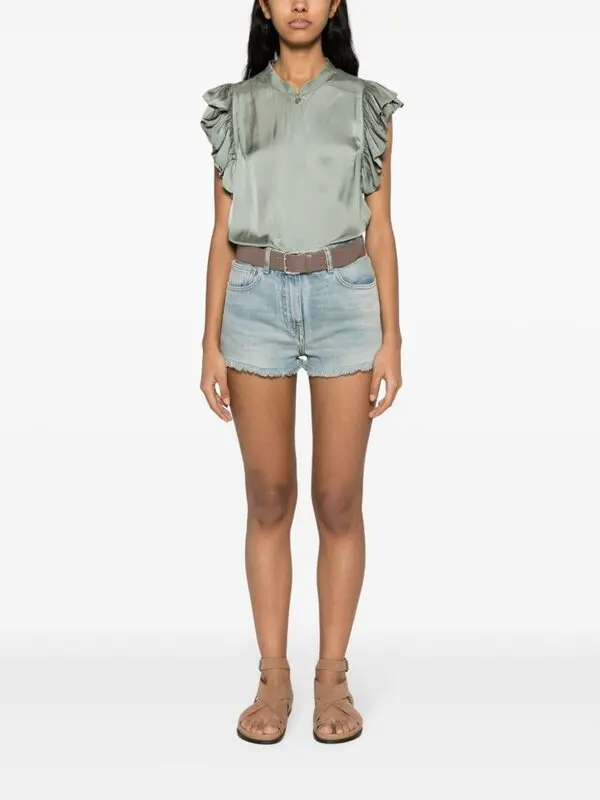 Zadig&Voltaire Tiza Ruched-detailed Shirt