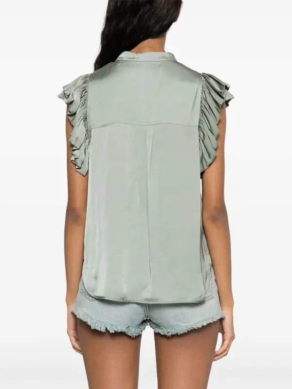 Zadig&Voltaire Tiza Ruched-detailed Shirt