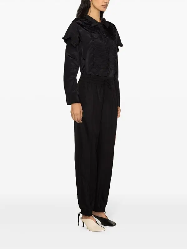 JIL SANDER Ruffled Button-up Blouse