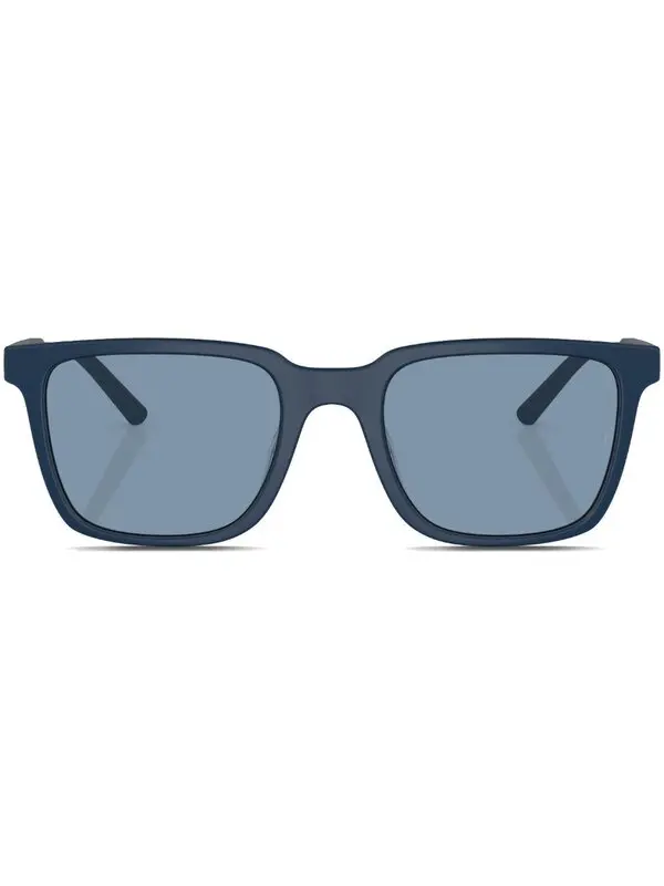 Oliver Spencer Mr. Federer Square-frame Sunglasses - Blue