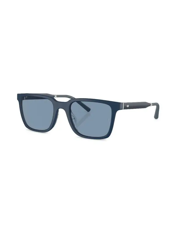 Oliver Spencer Mr. Federer Square-frame Sunglasses - Blue