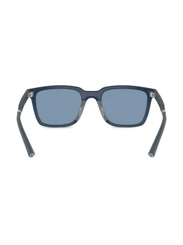 Oliver Spencer Mr. Federer Square-frame Sunglasses - Blue
