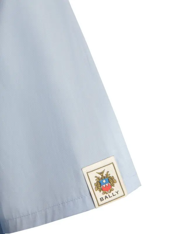 Bally Logo-appliqué Cotton Shirt