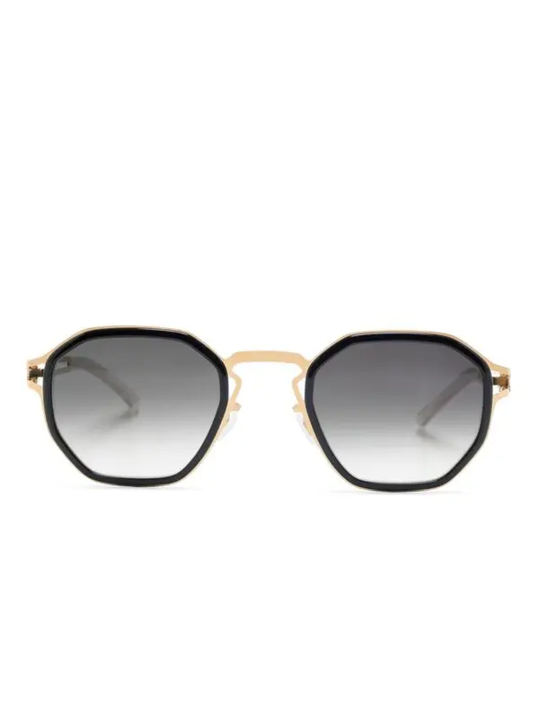 Mykita Gia Geometric-frame Sunglasses - Black
