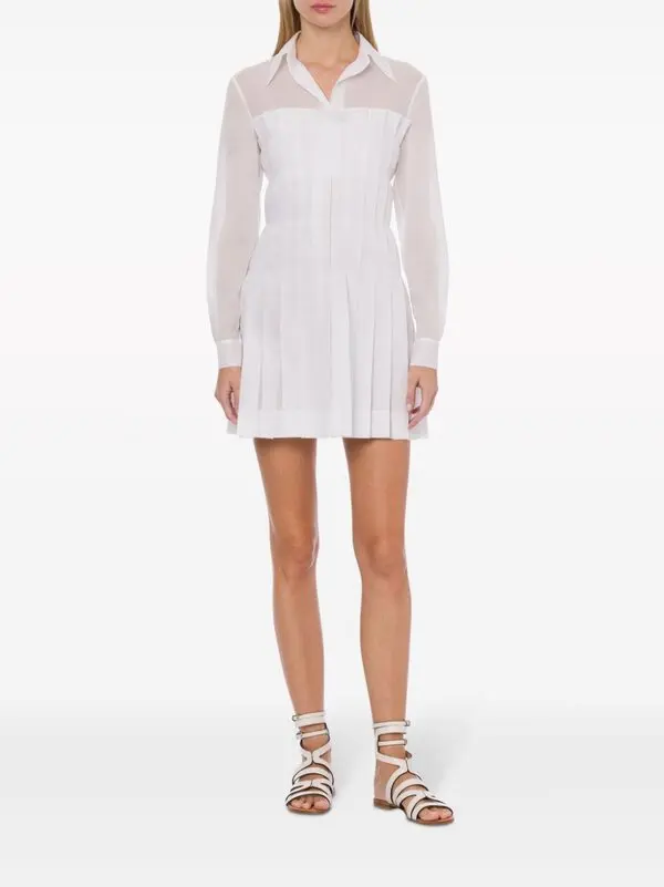 Alberta Ferretti Draped Mini Dress
