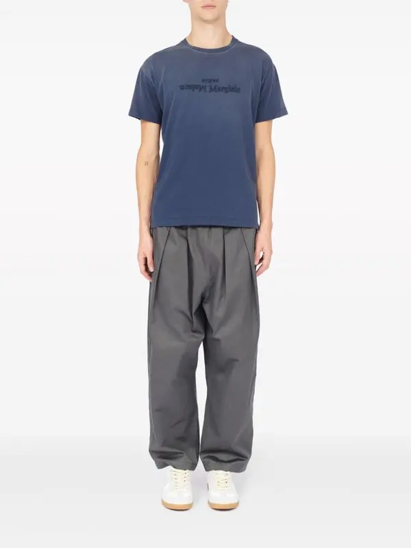 MAISON MARGIELA Reverse Logo T-shirt - Blue