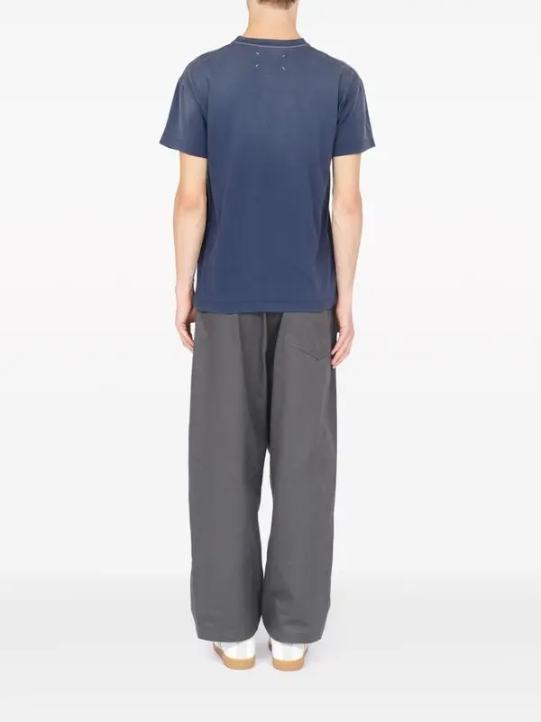 MAISON MARGIELA Reverse Logo T-shirt - Blue